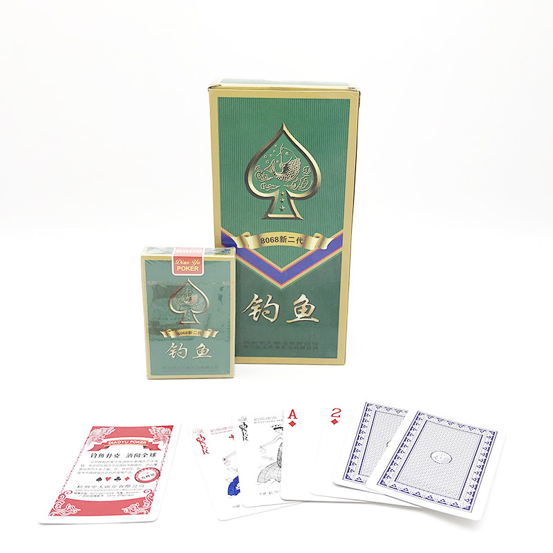Fishing Diaoyu Poker 8068 - Genuine Leisure Playing Cards