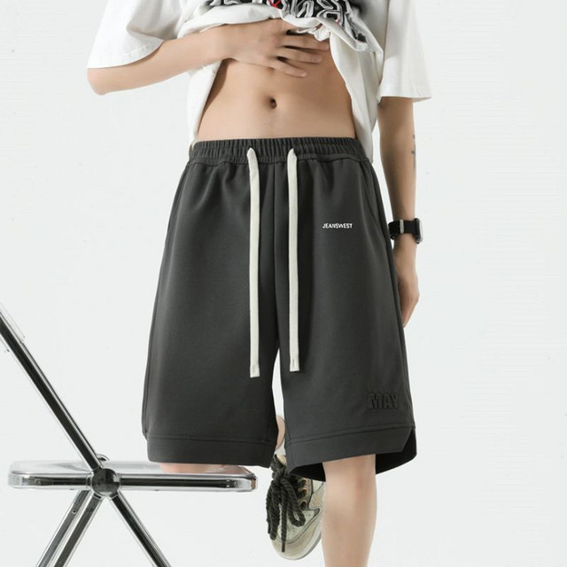 LE Jeanswest Men's Five-Fifth Pants 2024 Summer New Men's Fashion ...