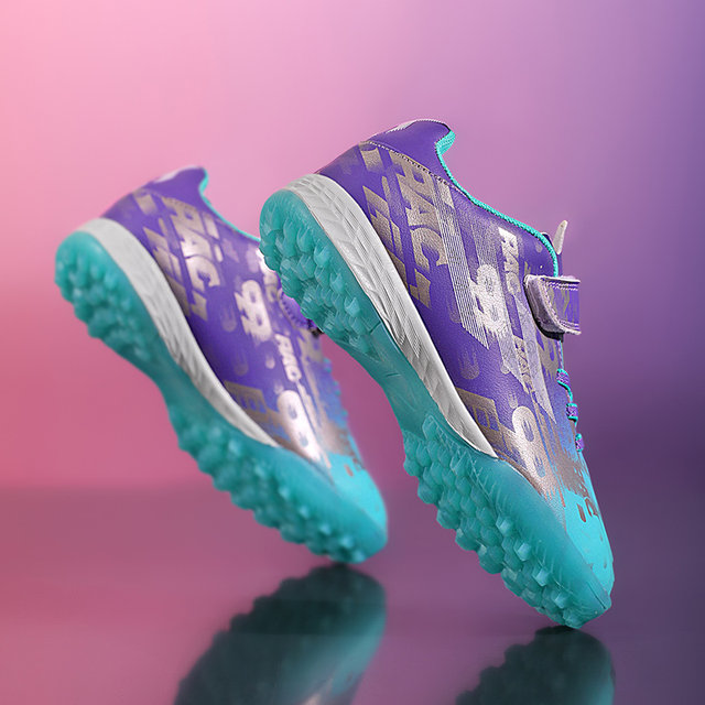 Magic buckle football shoes boys and girls 6-12 years old crushed TF ...