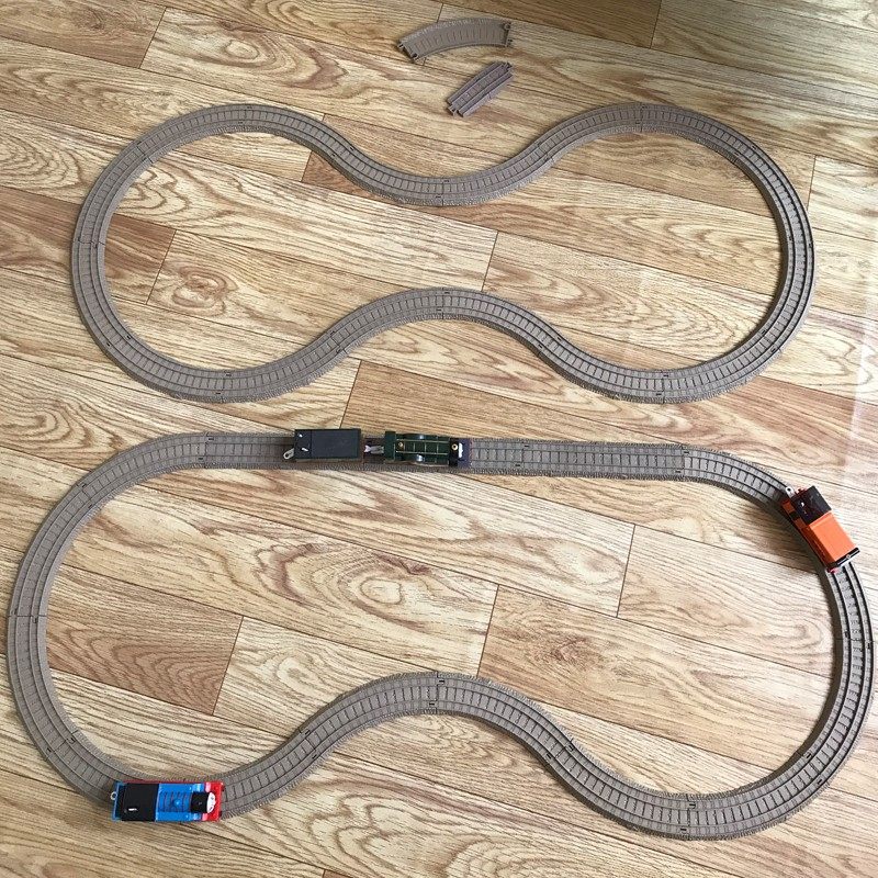 Electric Train Track Set Expansion Accessories - Straight & Curved ...