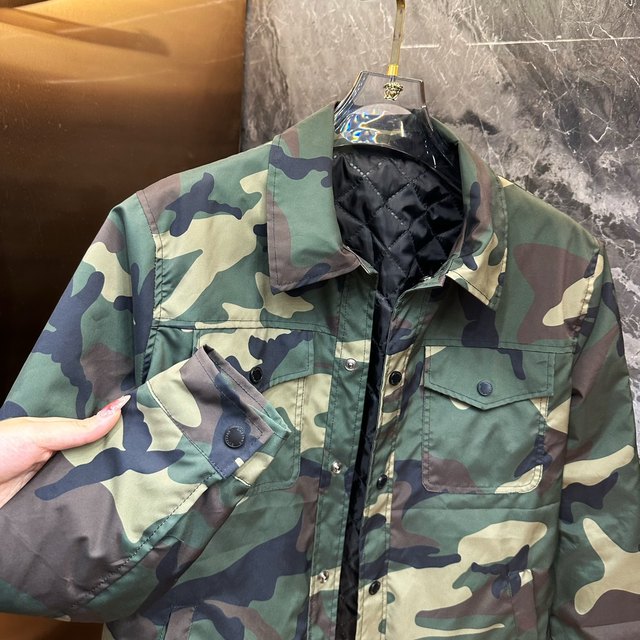 Autumn and winter new style lapel thin cotton jacket men's lightweight ...