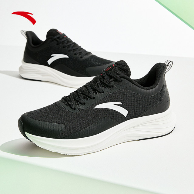 Anta lightweight rebound jogging sneakers for men autumn and winter mesh breathable running ...