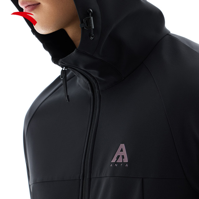 ANTA Water Shell Soft Shell Jacket丨Earth Shell 2.0 Sports Jacket Men's ...