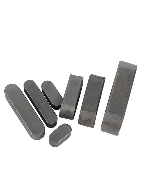 Iron A3 steel type flat key pin GB1096 round head pin key bar keyway ...