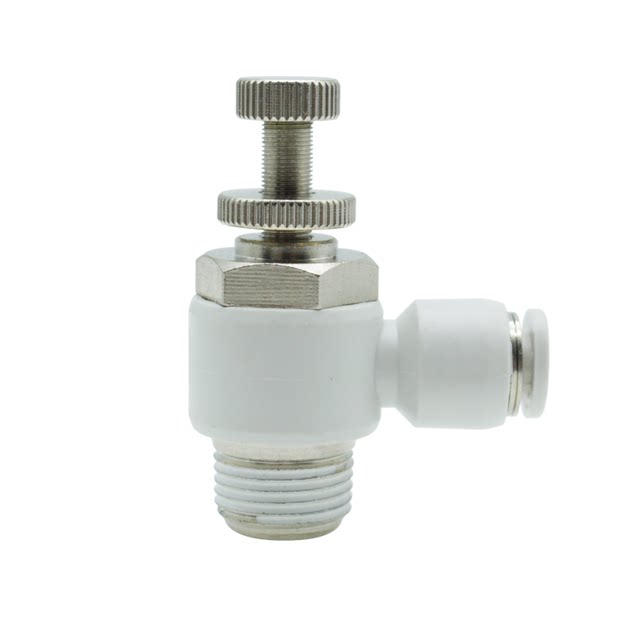 Yade passenger type throttle valve pneumatic trachea speed control valve connector ASL4-01/6-M5 ...