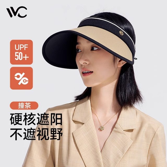 VVC sunscreen hats Female ultraviolet anti -ultraviolet summer goddess sun hat