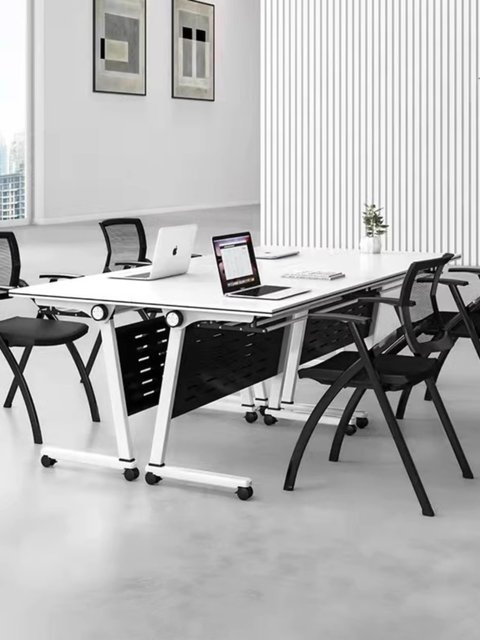 Office desk training desk and chair combination removable splicing long ...