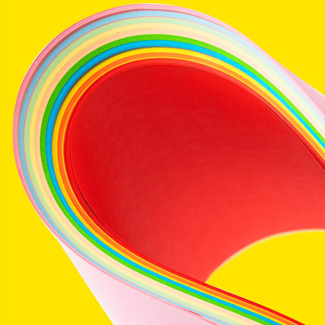 Color copy paper A4 color paper origami 80g printing paper a4 pink ...