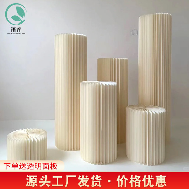 Wedding dessert table column Roman column engagement wedding props ...