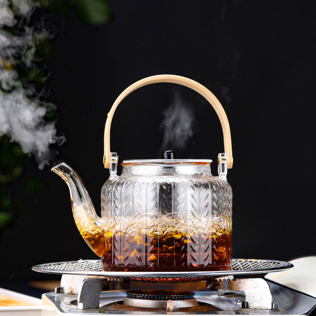 Glass teapot household electric ceramic stove kettle for tea special ...