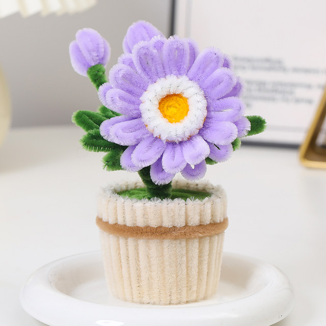 Twisting stick small potted plant material package handmade diy desktop ...