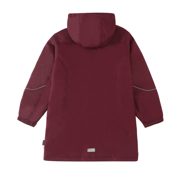 Primary and middle school autumn and winter navy blue maroon cotton ...