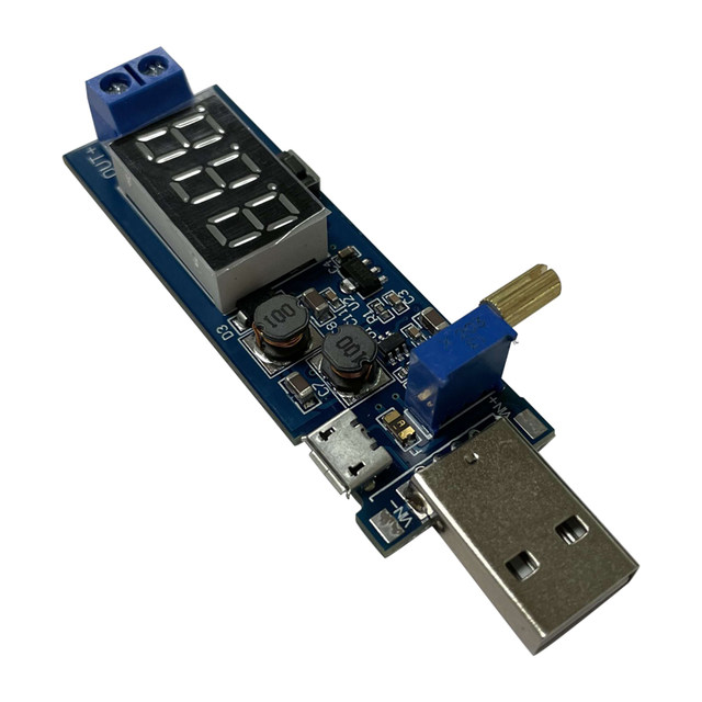 DC-DC USB boost power supply voltage stabilizing module 5V to 3.3V 9V 12V 24V desktop power module