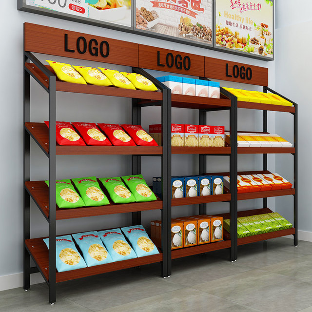 Shelf rack display cabinet inclined display makeup fruit cake gift shoe ...