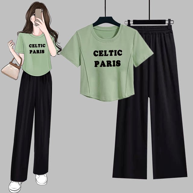 New summer style gentle outfits a complete set of short slim short ...