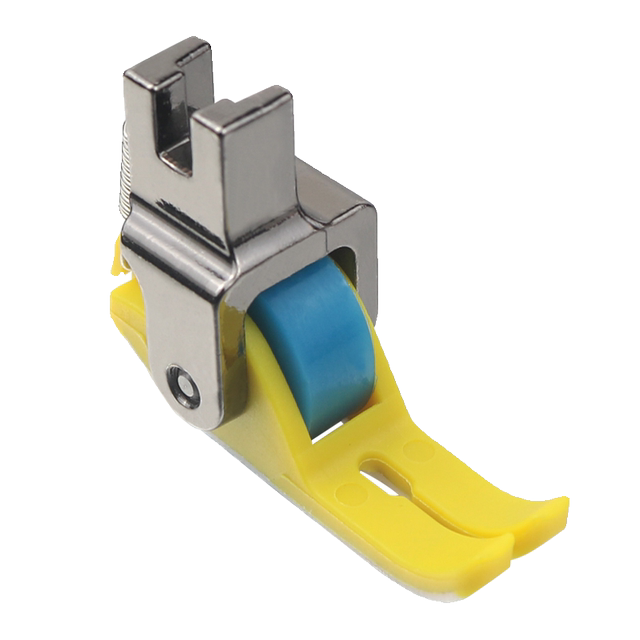 New Teflon wear-resistant narrow roller presser foot thick and thin ...