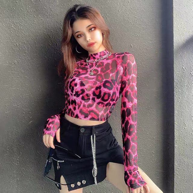 Brand discount store special price genuine women's leopard print hottie ...