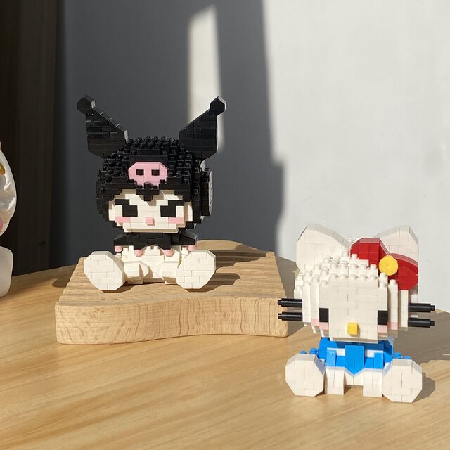 Pacha Dog Small Particle Building Blocks Kuromi Girls Series Children's ...