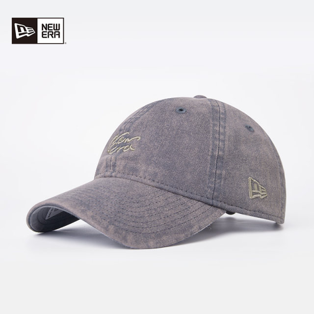 NewEra New Era 2024 Autumn New Baseball Cap Handwritten Logo Embroidery ...
