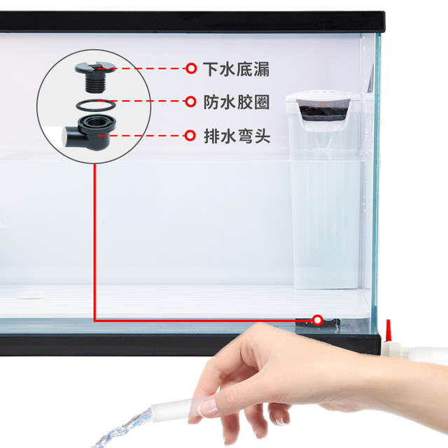 Turtle tank large household with sun terrace and cover ultra-white ...