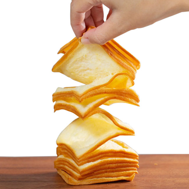 Milk Thousand Layer Toast Bread Whole Box Breakfast Nutritious Student ...