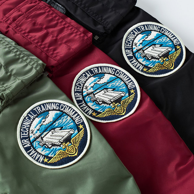 VIP autumn ma1 bomber jacket men's embroidered baseball uniform trendy ...