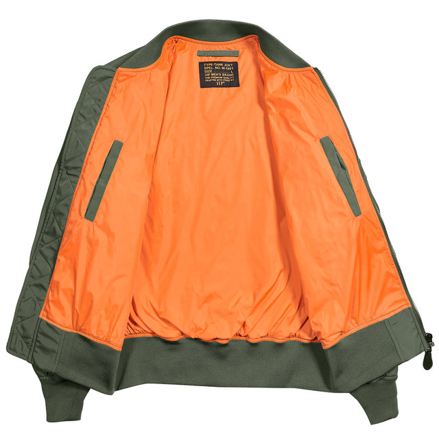 VIP autumn ma1 bomber jacket men's American style retro handsome ...