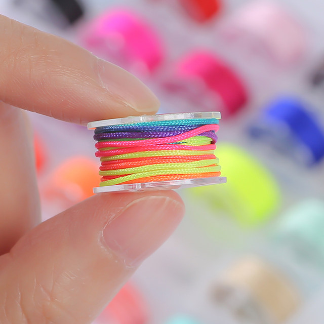 No. 72 jade thread set braided rope hand-woven hand rope bracelet ...