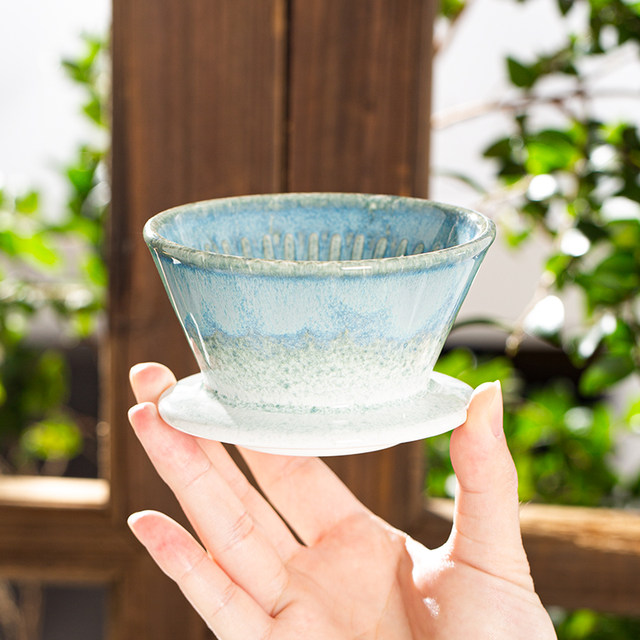 koonan kiln cake filter cup flat bottom filter cup hand brewed coffee ...