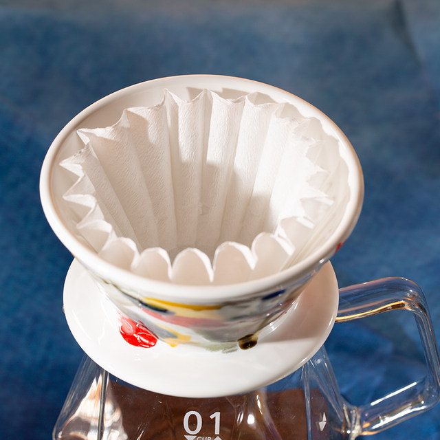 koonan kiln turning graffiti cake filter cup flat bottom filter cup ...