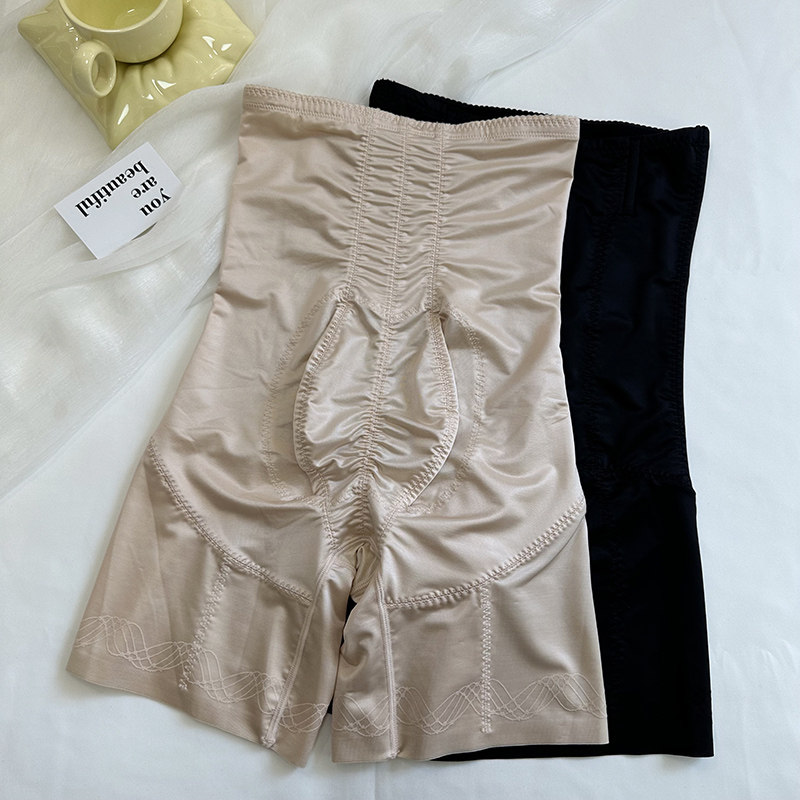 High-waisted tummy control pants, powerful corseting, non-rolling ...