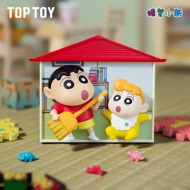 TOPTOY Crayon Shinnoharaya Series Three-dimensional Refrigerator Magnet ...