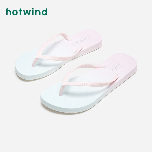 Hot wind women's shoes 24 summer new style women's outer wear flat flip ...