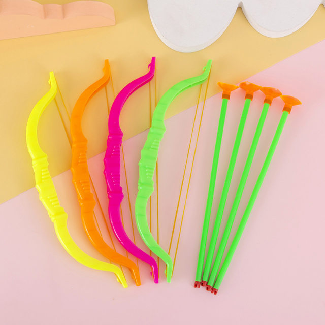 27cm Middle plastic bow and arrow simulation shooting children's bow ...