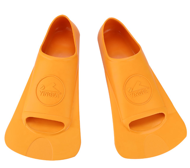 Yingfa short flippers children's professional swimming training ...
