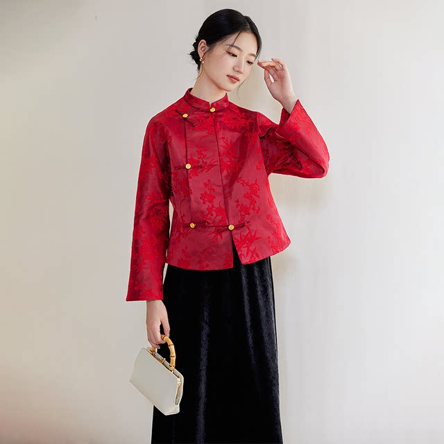 Chuchan Clothes Intangible Cultural Heritage Zhang Velvet Satin ...
