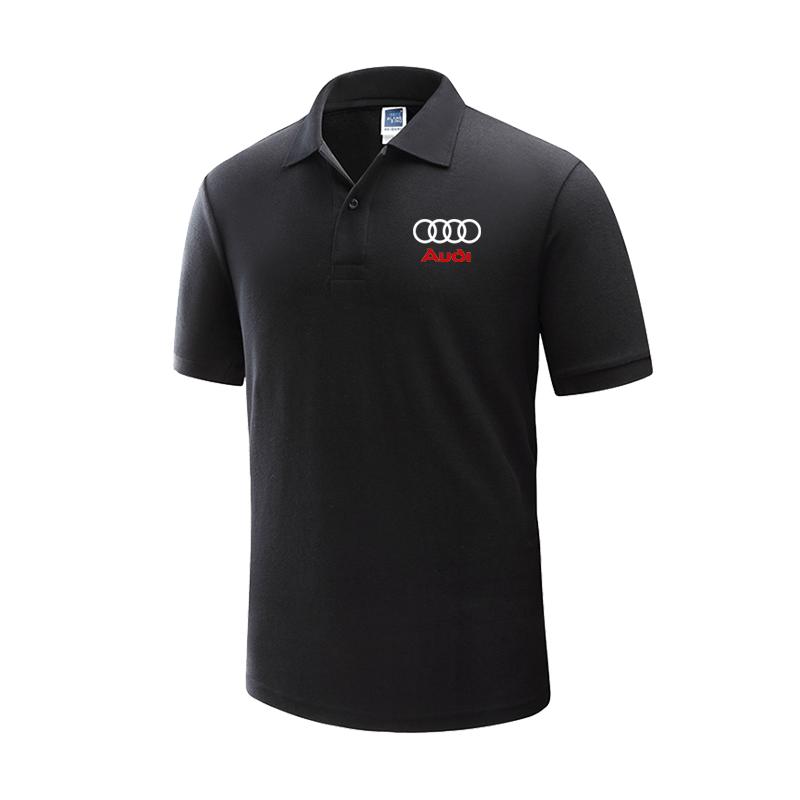 AUDI Audi 4S Store Work POLO Shirt Men and Women Short Sleeve Loose T ...