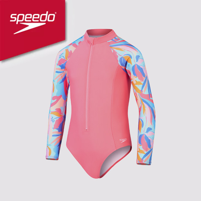 Speedo/Speed Tao Eco environmental protection print sunscreen long ...