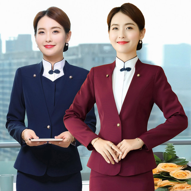 Company professional suit suits for women autumn interview work clothes ...