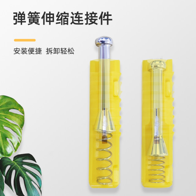 Non-porous invisible connector wooden furniture buckle hidden two-in ...