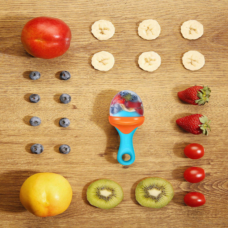 Boon Fruit & Veggie Teething Stick - Baby Food Feeder
