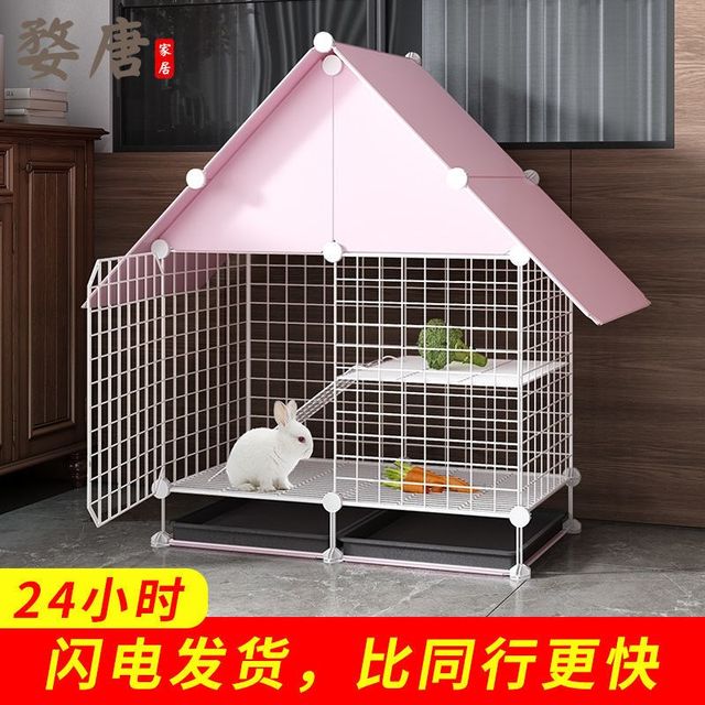 Rabbit cage breeding rabbit cage houses with rabbit cage large double ...