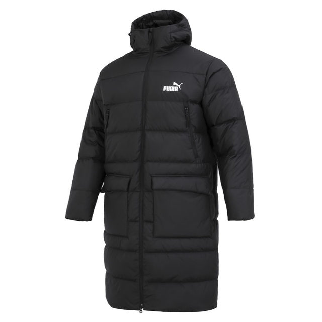 Puma Puma down jacket for men and women, mid-length 2024 autumn new ...