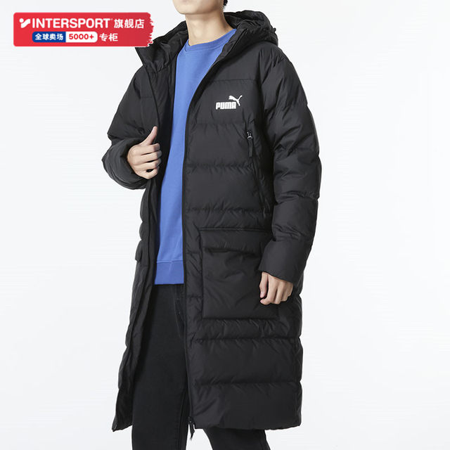 Puma Puma down jacket for men and women, mid-length 2024 autumn new ...