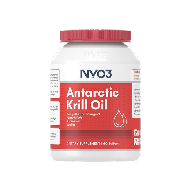 NYO3 imported pure Antarctic deep sea krill oil soft capsule fish oil ...