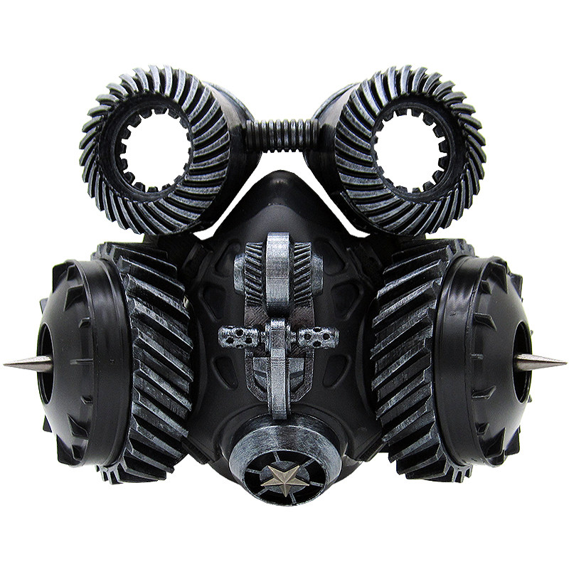 Steampunk Gas Mask Cosplay Doomsday Wasteland Sci-Fi Props by Badboystudio