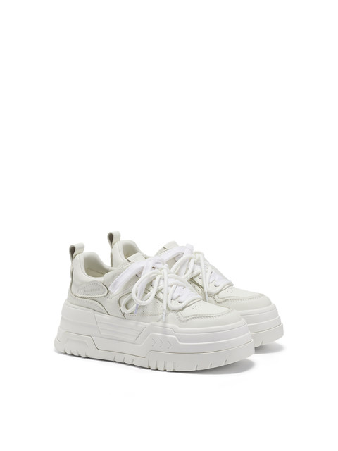 GGCC 2025 summer new versatile thick-soled white shoes for women's ...
