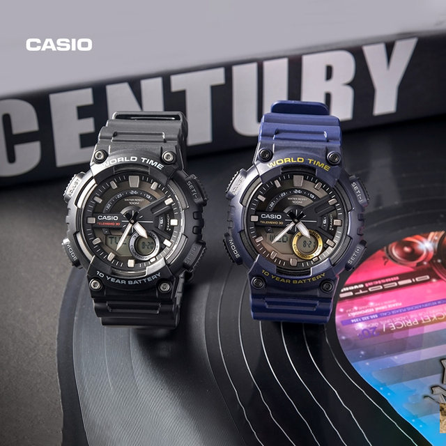 Casio authentic official flagship store official website AEQ-110 sports ...
