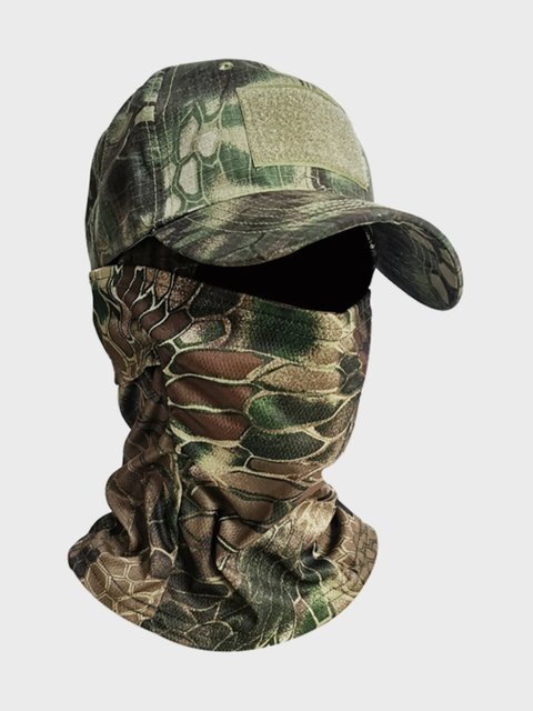 Camouflage baseball cap mask cross-border tactical baseball cap outdoor ...