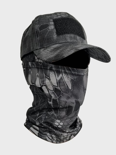 Camouflage baseball cap mask cross-border tactical baseball cap outdoor ...